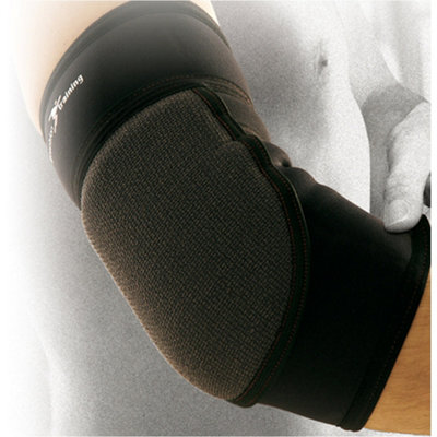 MEDIUM Neoprene Padded Elbow Support Compression Band - Slip On Minor ...