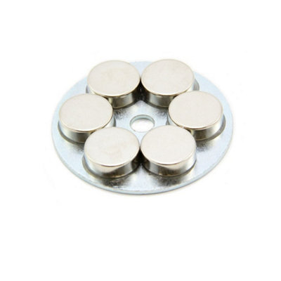 Medium Pole Limpet Magnet for Semi-Permanent Attachments - 50mm dia x ...