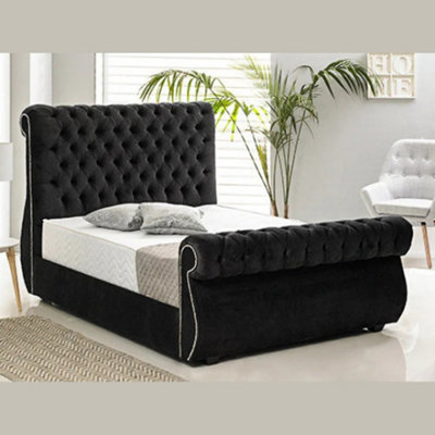 Megan Swan Bed King Size 5FT (Pay Weekly) Elegant Design and Cozy Comfort