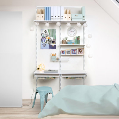 Melamine Shelf Board White 60 x 25cm