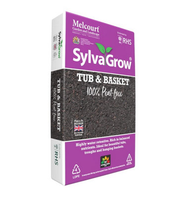 Melcourt Sylvagrow Compost Tub and Basket 40L