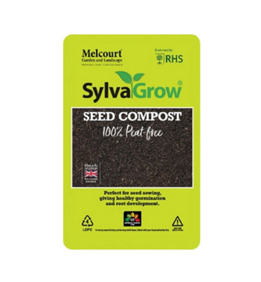 MELCOURT SYLVAGROW SEED COMPOST PEAT FREE 40L