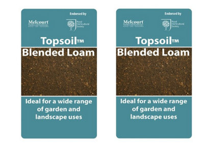 Melcourt Topsoil Blended Loam 20L Pack of 2