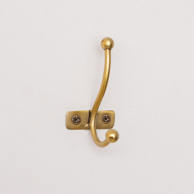 Melody Maison Antique Gold Metal Single Wall hook