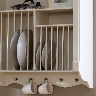 Plate rack wall unit store