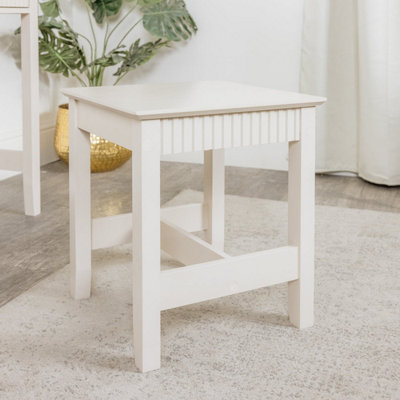 Melody Maison Dressing Table, Stool & Pair of 3 Drawer Bedside Tables ...