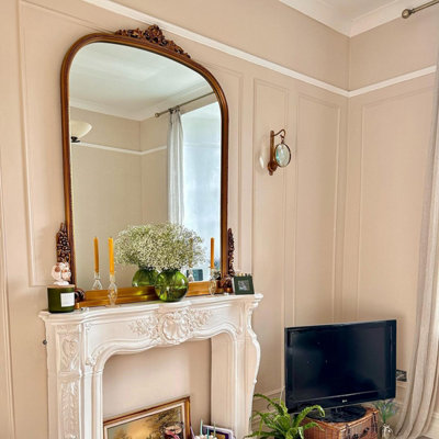 Large fireplace mirror store