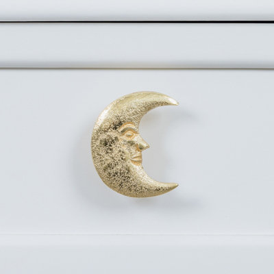 Melody Maison Gold Crescent Moon Drawer Knob