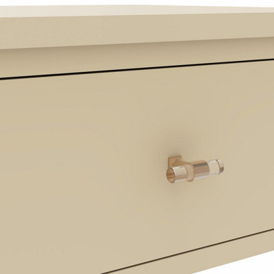 Melody Maison Large 3 Drawer Chest of Drawers - Abbey Cream Range