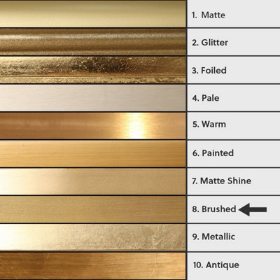 Melody Maison Large Gold Rectangle Mirror 60cm x 140cm