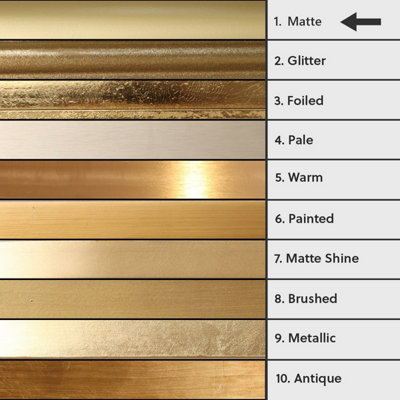 Melody Maison Large Ornate Gold Wall / Leaner Mirror 78cm x 158cm