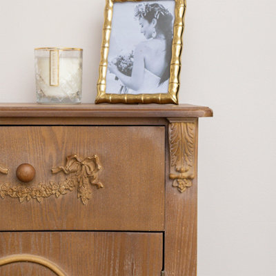 Melody Maison Large Wooden Sideboard Cupboard - Pays Du Bois Range