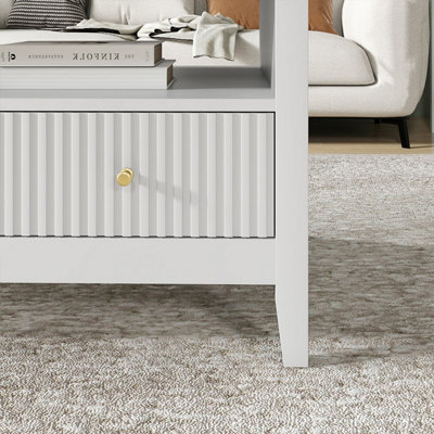 Melody Maison Two Drawer Coffee Table - Hales White Range