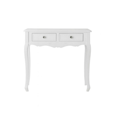 Melody Maison White Console / Dressing Table - Victoria Range