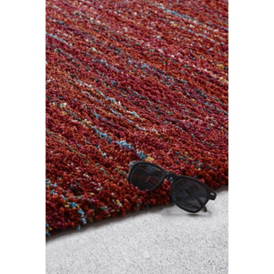 Melrose Noble Multi Red Design Indoor X-Large Area Rug 200/290cm