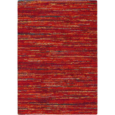 Melrose Noble Multi Red Design Indoor X-Large Area Rug 200/290cm