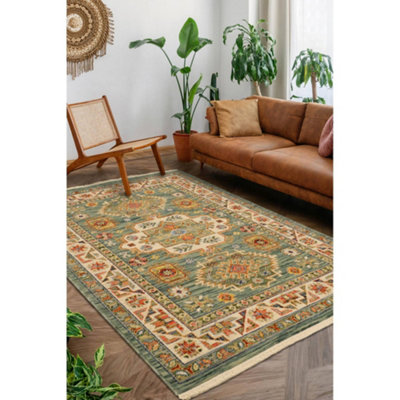 Melrose Persian Inspired Vintage Multi Blend Colours Large Indoor Area ...