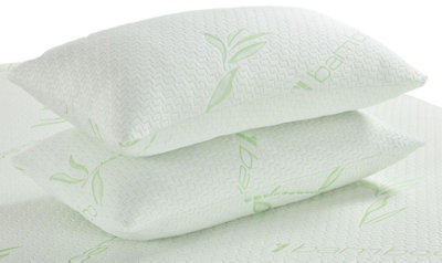 Memory Foam Bamboo Pillow - 1 pack