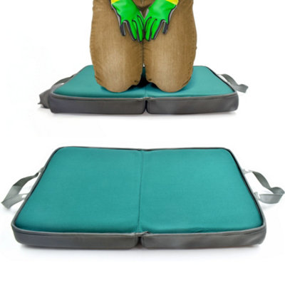Memory Foam Garden Kneeling Pad - Thick, Comfy, Foldable Kneeling Mat ...