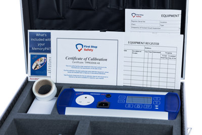 MemoryPAT PAT Tester Kit with Luxury Case and 500 Labels