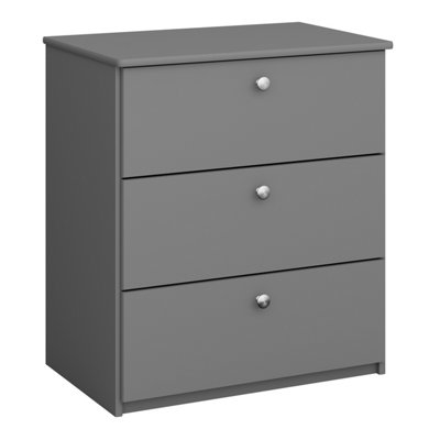 Memphis Dresser 3 Drawers, Folkestone Grey