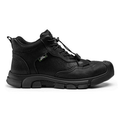 Men's Safety Work Boots with Steel Toe Cap Ideal for Warehouse Utility ...