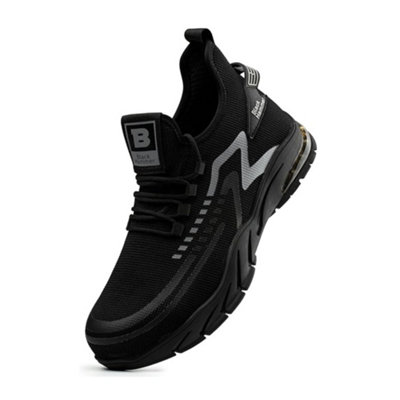 Men's Steel Toe Cap Safety Trainers Lightweight Durable Work Shoes ...