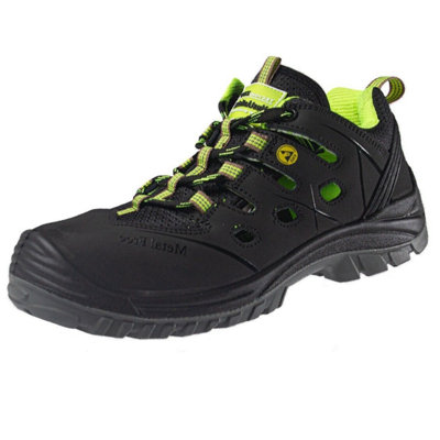 MENS & LADIES LACE UP SAFETY SANDALS WITH A COMPOSITE TOECAP AND ESD LINING