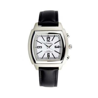 Mens Talking Atomic Watch - Radio Controlled Wristwatch with Audible ...