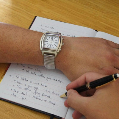 Mens Talking Atomic Watch - Radio Controlled Wristwatch with Audible ...