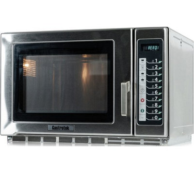 MENUMASTER 34 LITRE STACKABLE 1800W COMMERCIAL GASTROTEK MICROWAVE