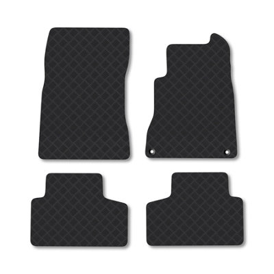 Mercedes GLB 2021-Onwards Car Floor Mats Rubber Tailored Fit 4pcs Set ...