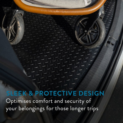 Mercedes Glc (2015-2022) 5mm Premium Rubber Boot Mat Liner Heavy-Duty