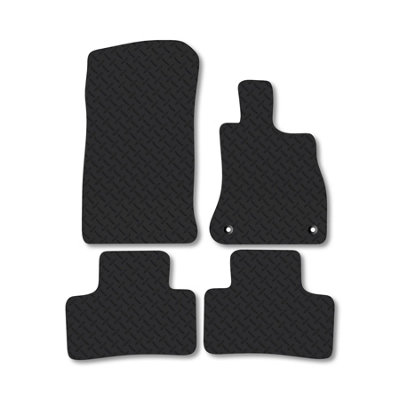 Mercedes GLC (2022+) MHEV Rubber Car Mats Tailored Waterproof Car ...