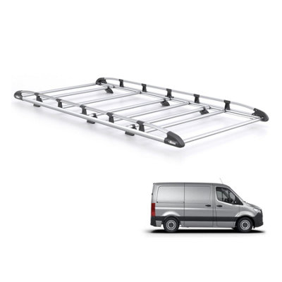 Mercedes Sprinter Roof Rack for 2018+ (L1H1) Rhino Aluminium KammRack ...