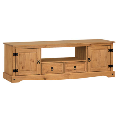 MERCERS FURNITURE CORONA 2 DOOR 2 DRAWER LARGE WIDESCREEN TV MEDIA ...