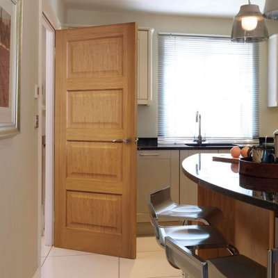 Mersey Oak Unfinished Internal Door
