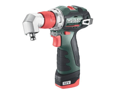 Metabo 12v PowerMaxx BS BL Q Brushless Drill Right Angle Screwdriver ...
