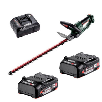Metabo 601719850 65cm Hedge Trimmer 18V Hedge Cutter HS LTX + X2 2AH ...