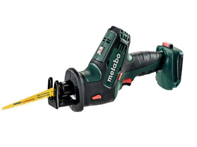 Metabo 602266840 SSE 18 LTX Compact Sabre Saw 18V Bare Unit + metaBOX ...