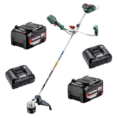 Metabo Bike Handle Line Trimmer 36V Brush Cutter FSB 36-18 LTX + X2 4AH Battery
