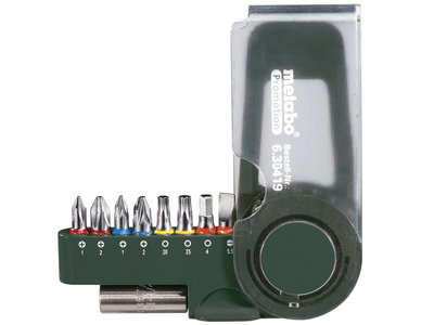 Metabo - Bit Set, 9 Piece - Supplied in Case | DIY at B&Q