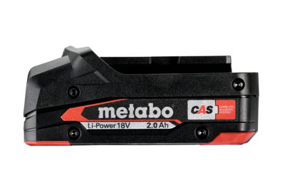 Metabo Li-POWER 18v 2AH Battery CAS Compatible AIR COOL 18 V Battery ...