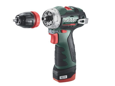 Metabo Right Angle Brushless Drill Driver x2 2ah Kit + Long Screwdriver ...