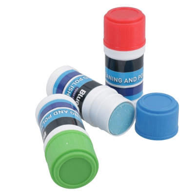 Metal Cleaning and Polishing Kit for Drills 4in 100mm Mops and Compound ...