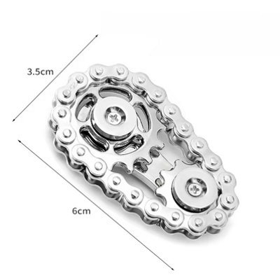 Metal Desk Fidget Spinner for Focus and Relaxation