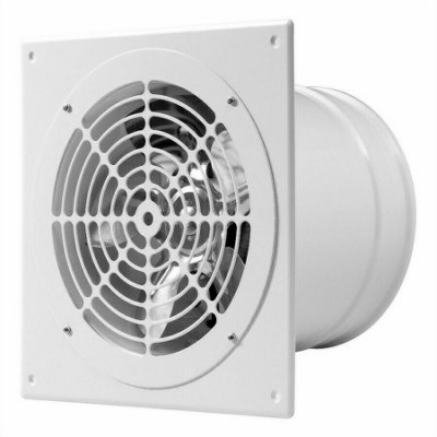 Metal Extractor Fan 200mm / 340m3/h Low Pressure Ventilator | £42.48 at B&Q