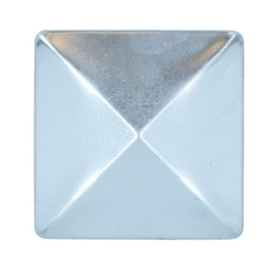 METAL FENCE POST CAP FOR FENCE POSTS 100MM X 100MM PROTECTOR COVER ...
