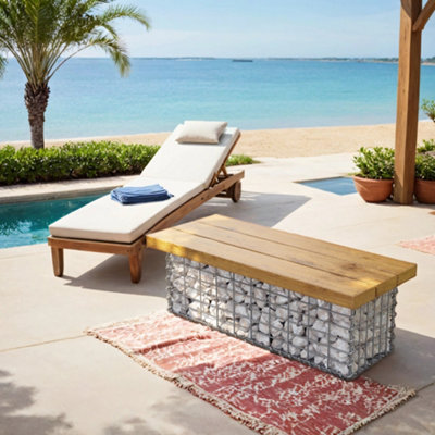 Metal Gabion Cage, Gabion Basket, with 5 x 10 cm Mesh for Stones ...