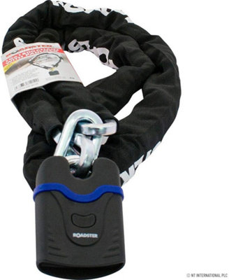 Metal Motorbike Motorcycle Bicycle Heavy Duty Chain Lock Padlock 1.8M ...